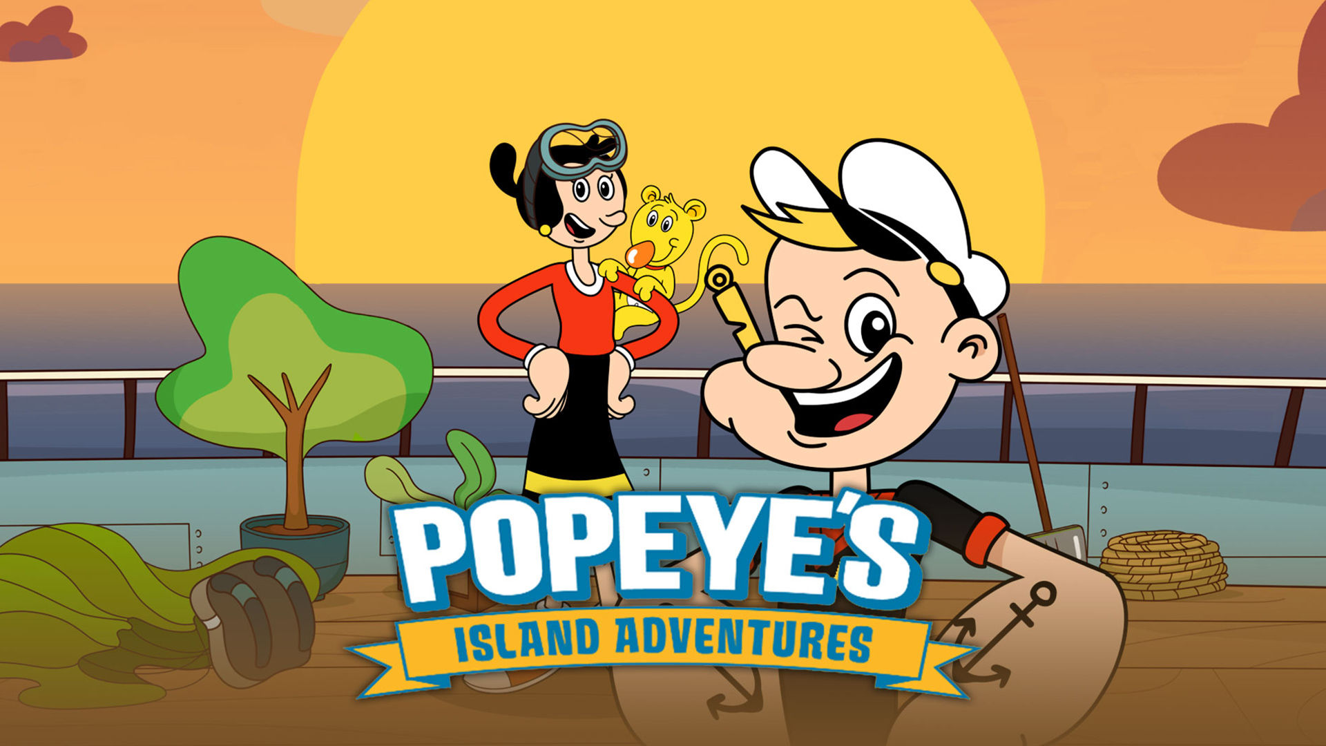 Ver Popeye's Island Adventures, capítulo 1 temporada 1 por ViX