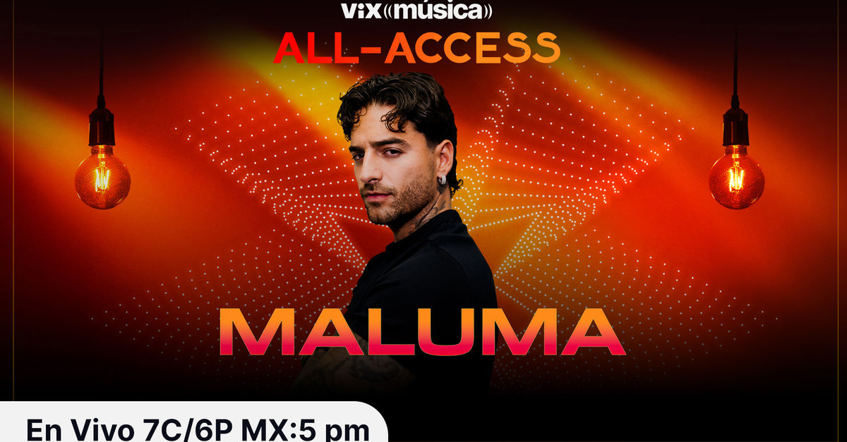 Ver Tráiler: ViX Música All-Access - Maluma por ViX